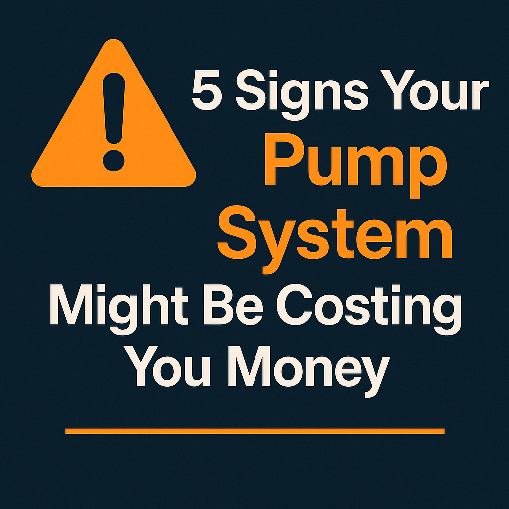 5 Signs Your Pump System Might Be Costing You Money
